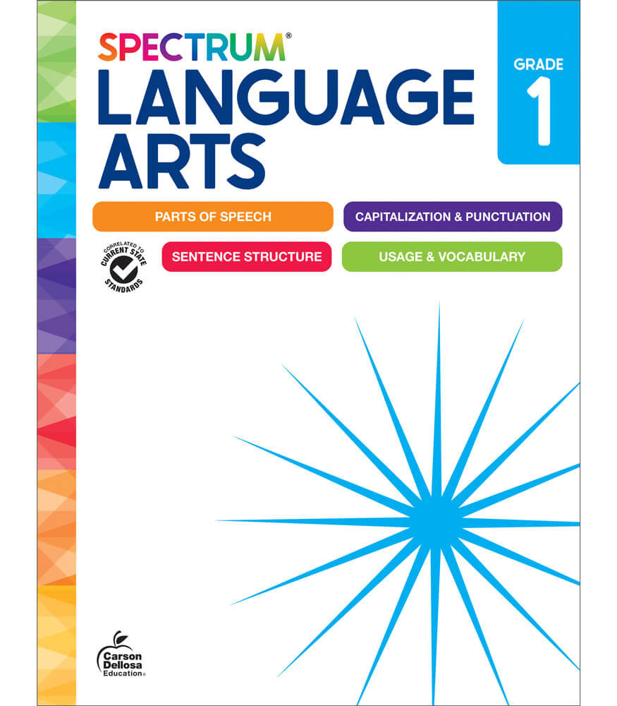 Spectrum Language Arts Grade 1 (2024) — Wiz Kids