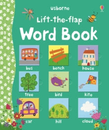 Lift the Flap Word Book (Board Book) — Wiz Kids