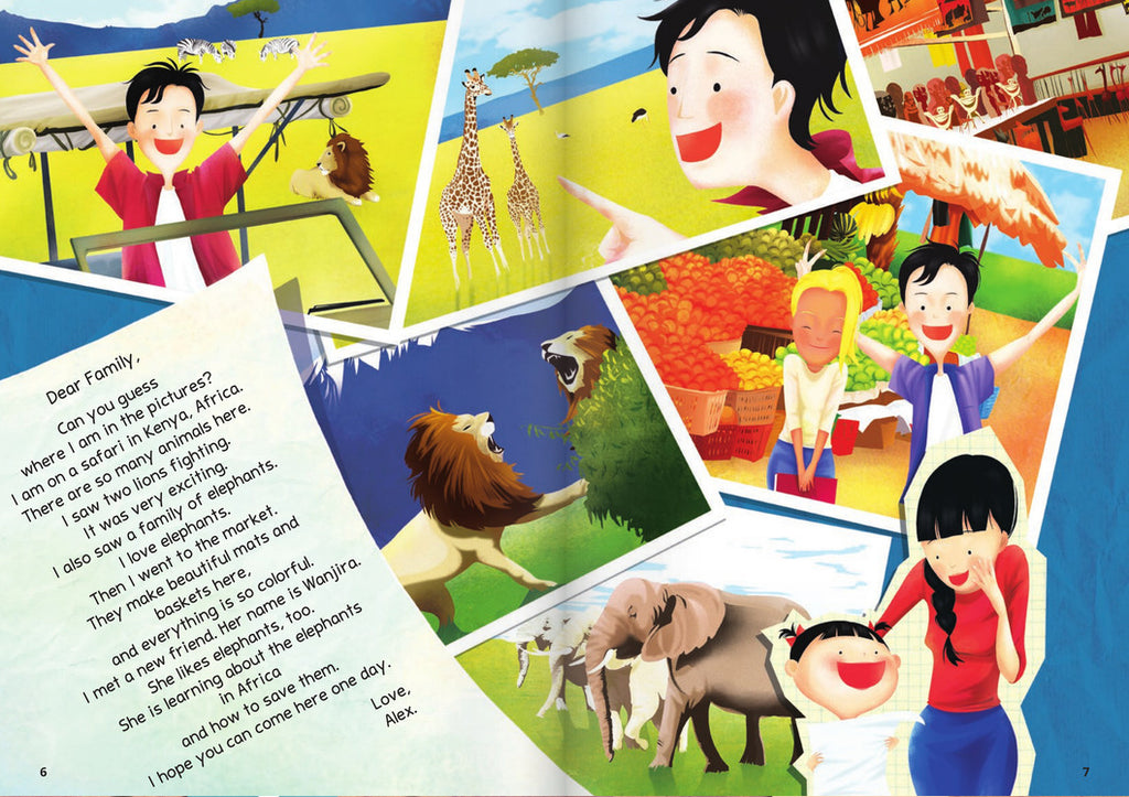 English Adventure - EA Level 3: Alex Around the World (Picture Book ...