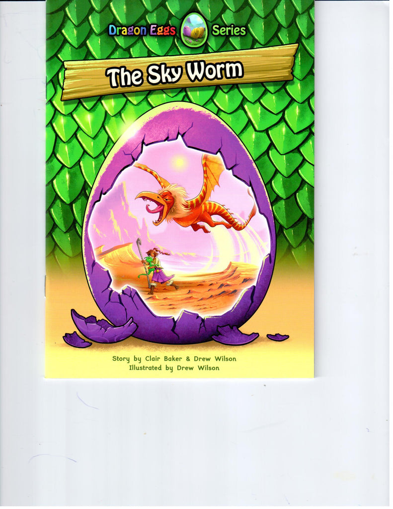 Dragon Eggs #4: The Sky Worm (Fantasy & Magic EFL Phonics-Based Reader ...