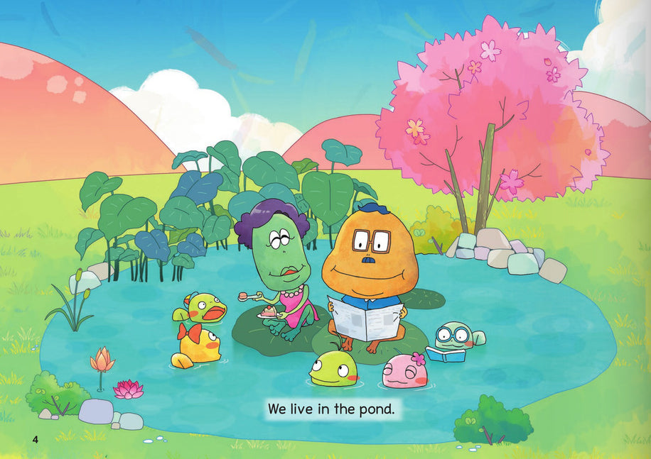 English Adventure - EA Level 1: Grib and His Frog Family (Picture Book ...