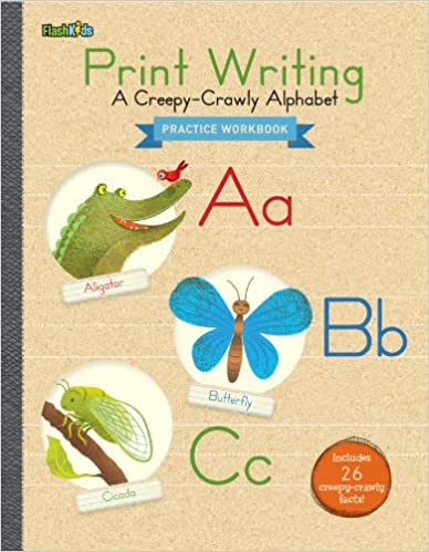 Print Writing: A Creepy-Crawly Alphabet — Wiz Kids
